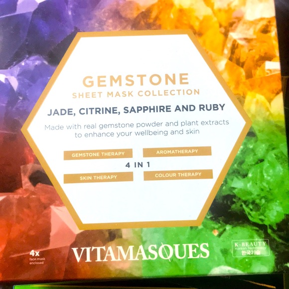vitamasoues | Skincare | Vitamasoues Gemstone Face Masks | Poshmark